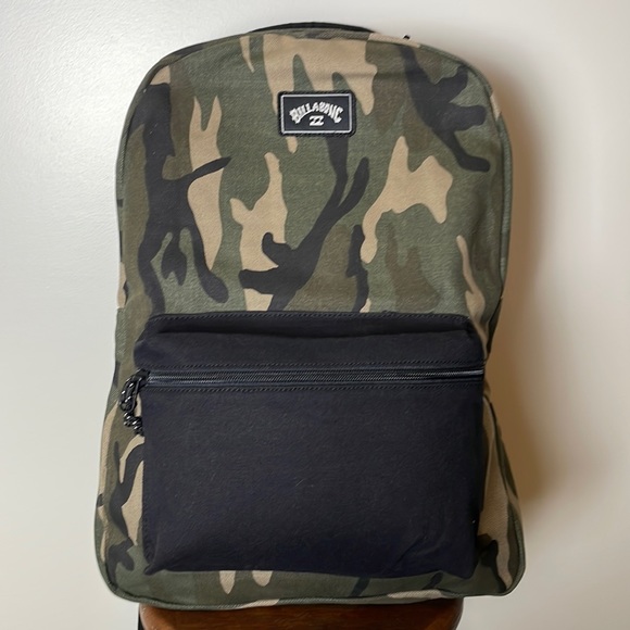 Billabong | Bags | Billabong Camouflage Backpack Nwt | Poshmark